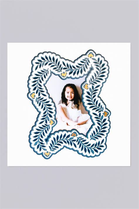 Free Foliage Frame Svg Design Cricut Scrapbooking Gilded Stork