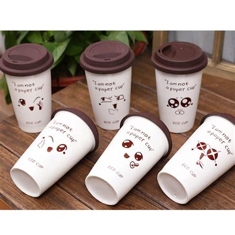 Ceramic Coffee Mug With Silicone Lid And Sleeve Greenworks