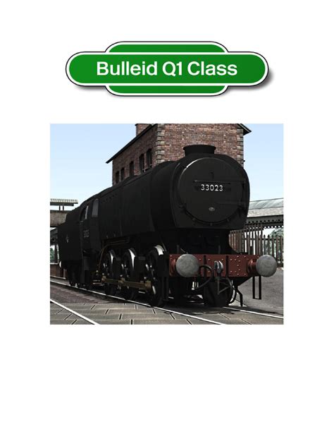 Bulleid Q1 Class Manual Pdf