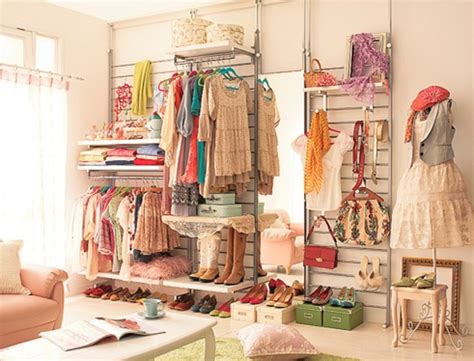 Beautiful Girl Closet Organization