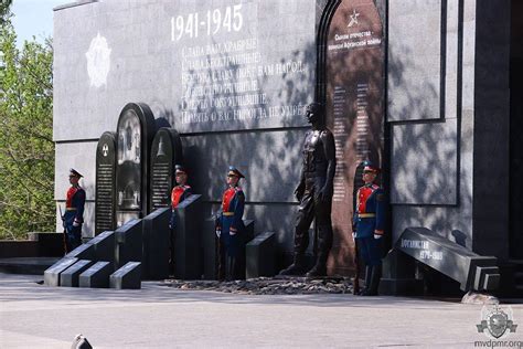 В память о воинах освободивших Тирасполь в 1944 м Лента новостей Приднестровья