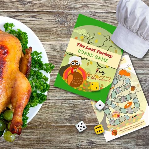 Thanksgiving Turkey Printable Game