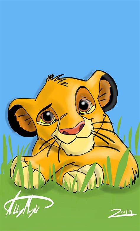 Cute Wallpaper Simba Simba From The Lion King 2019 Stunning Phone