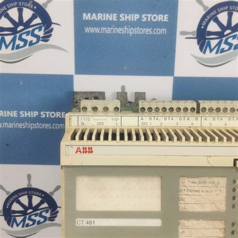 Abb Ct 481 Advant Controller 55 Basic Unit Marine Ship Store