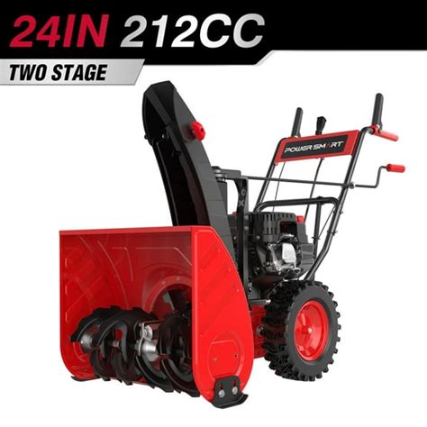 Poulan Pro Pr241 24 Inch Two Stage Self Propelled Gas Snow Blower With