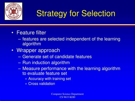 Ppt Cs Machine Learning Feature Selection Powerpoint