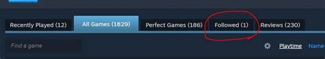 Followed Game Disappears When Switching Tabs Rsteam