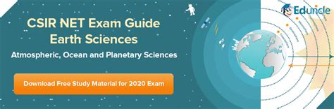 CSIR NET Earth Sciences Syllabus Question Papers Study Notes Books