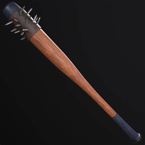 Artstation Stylized Spiked Baseball Bat