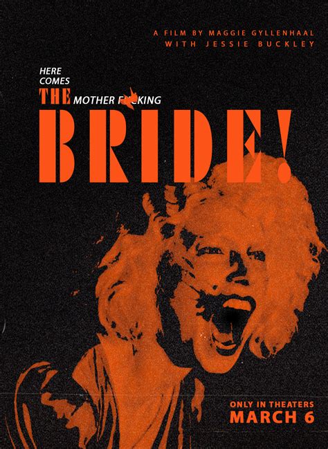 The Bride 2026 Poster Poster By Jéssica