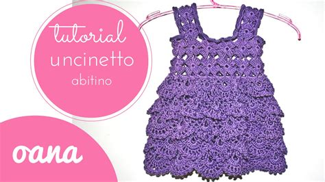 Abitino Bimba All Uncinetto I YouTube