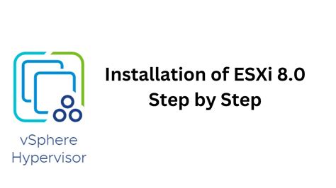 Installation Of Esxi 80 Step By Step On Vmware Workstation Pro Youtube