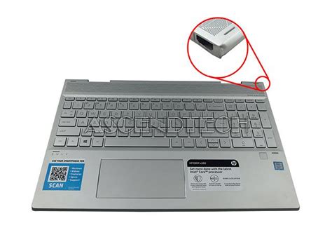 L Hp Kb Palmrest Tp Fpr Assy L