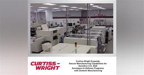 Curtiss Wright Expands Secure Manufacturing Capabilities For Sensitive U S Dod Aerospace