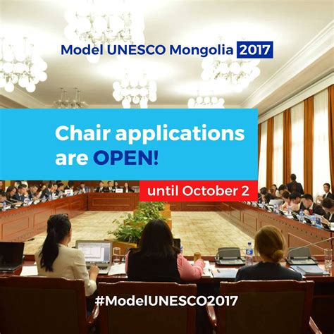 The Chair Application For Model Model Unesco Mongolia