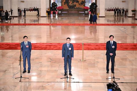 全国政协十四届二次会议第三场“委员通道”集体采访活动 中国人大新闻 2024年全国两会 人民网