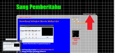 Sang Pemberitahu Cara Membuat Text Berjalan Di Blog