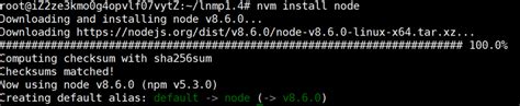 Nodejs 运行linux命令【项目上线】 Nodejs Linux 环境篇 Csdn博客