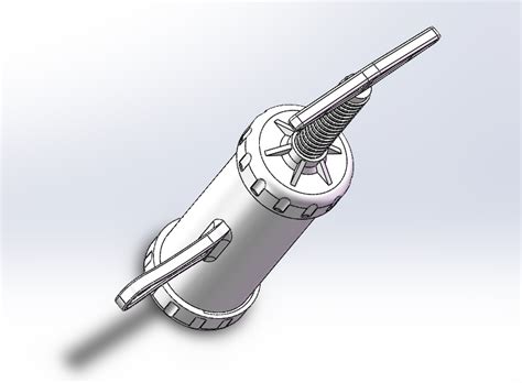 手持式压面机 Solidworks 2018 模型图纸下载 懒石网