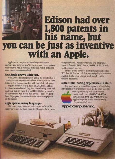 Vintage Apple Ads In The 1970s And 1980s ~ Vintage Everyday