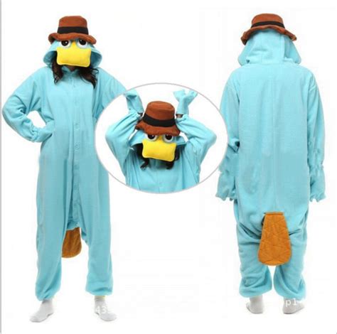 Perry The Platypus Cosplay Suit Homewear