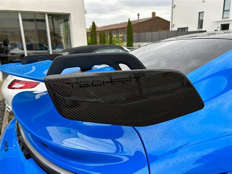 Techart Rear Spoiler Wing End Plates L R For 992 Gt3 Techart Usa