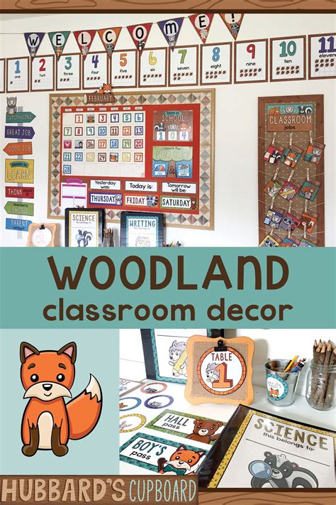√ Woodland Themed Classroom