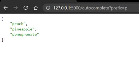 Fixed Auto Complete Using Redis And Flask ~ Pythonfixing