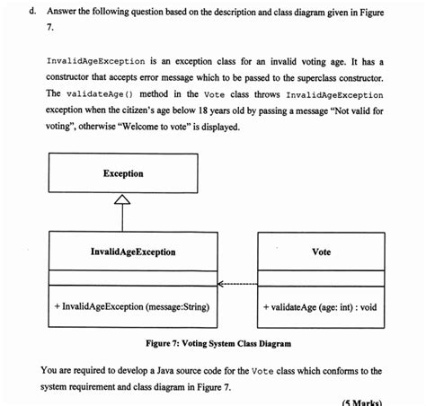 Solved D Answer The Following Question Based On The Chegg Com