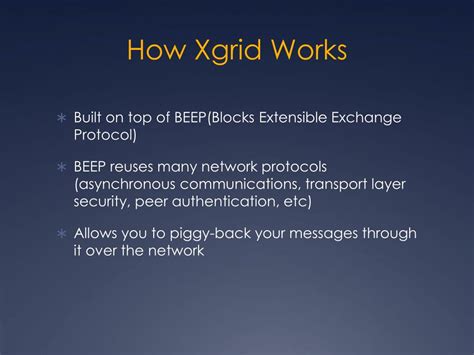 PPT Xgrid PowerPoint Presentation Free Download ID 2819894