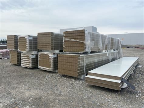 Insulated Paroc Wall Panels Ps Auction We Value The Future Largest In Net Auctions