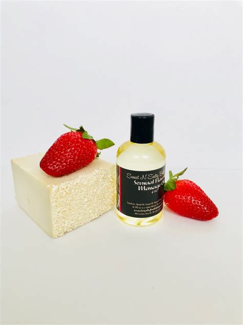 Strawberry Shortcake Flavored Massage Oil Etsy