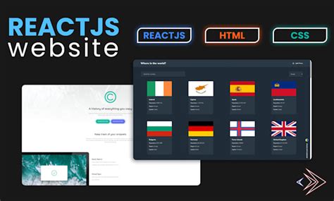 Convert Your Design To Reactjs Website By Emilyfelicio Fiverr