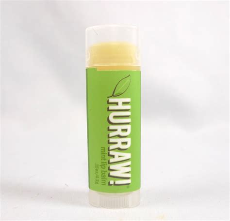 Review Hurraw Lip Balms The Beauty Junkee