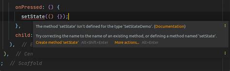 Fixed How To Fix Flutter Setstate Isnt Defined Error