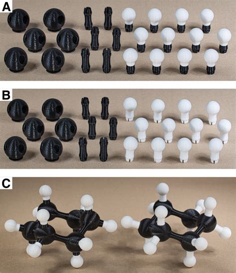Interactive Molecular Model Assembly With 3d Printing