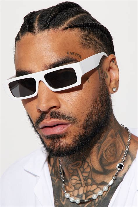 Futuristic Like Sunglasses Whitecombo Fashion Nova