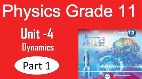 1 Physics Grade 11 Unit 4 Dynamics Part 1 New Curriculum Youtube