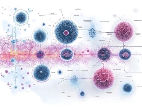 Detailed Diagram Of The Cell Differentiation Process With Stem Cells And Tissue Development