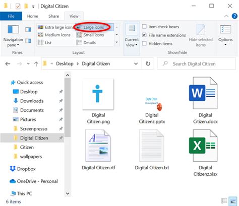 How To Use The File Explorer Views In Windows 10 Like A Pro Digital