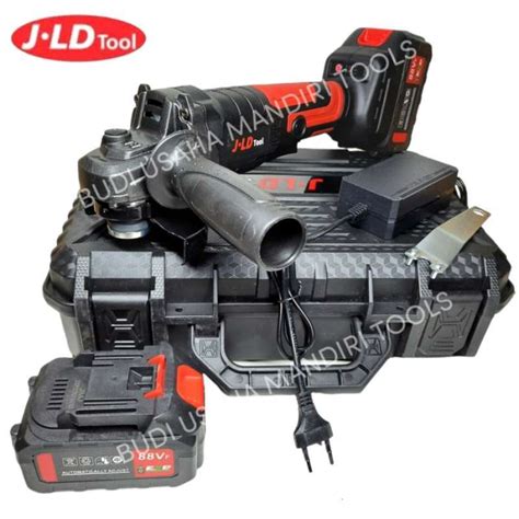 Promo Mesin Gerinda Baterai 48V Cordless Brushless Angle Grinder 48V