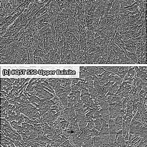 Starting Microstructures A Lower Bainite And B Upper Bainite