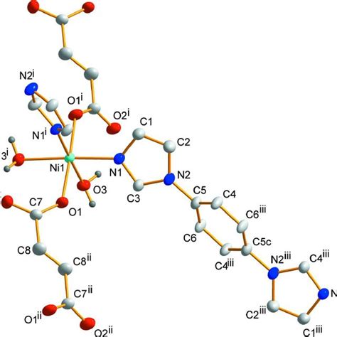 The Molecular Structure Of The Title Compound With Atom Numbering The