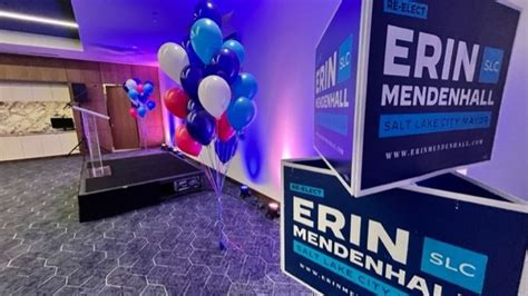 Mayor Erin Mendenhall Takes Early Lead As Initial Results Drop In Salt