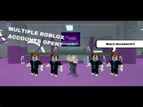 How To Open Multiple Roblox Accounts At Once WORKING YouTube