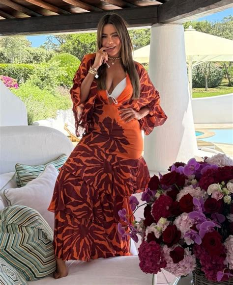 Sofia Vergara Models Birthday Swim Outfit On Vacation