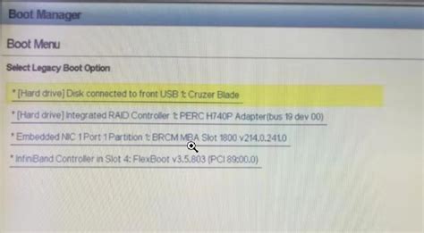 Poweredge服务器在bios模式下找不到网卡pxe启动选项 Dell 中国