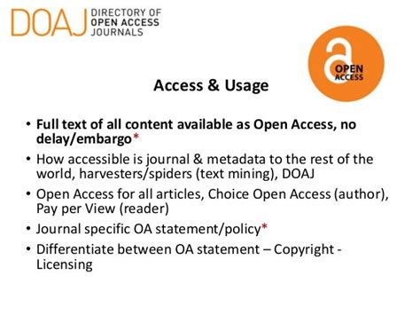 Introduction To The Directory Of Open Access Journals
