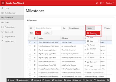 Oracle Application Express 18 Customizing An Interactive Grid As A