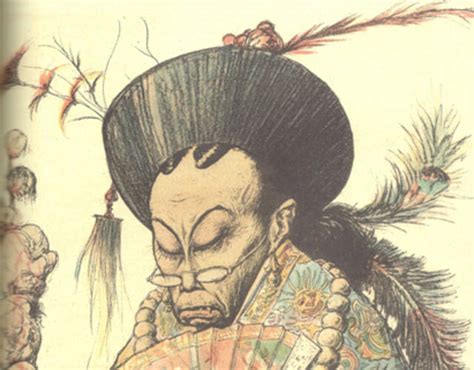 西方人脑补的慈禧：“上天让母鸡长了牙！”（组图）